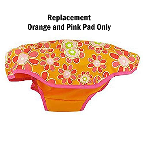 Replacement Part for Fisher-Price Pink Petals Jumperoo - DJC81 ~ Replacement Pad ~ Orange and Pink