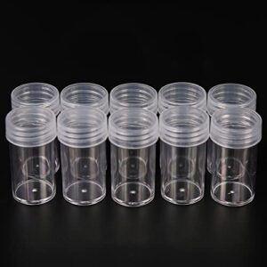 Bulk Diamond Painting Storage Container, 2/10/20/60/90 Transparent Bottles, Bead Storage Organizer for Crystal Bead