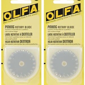 Olfa Rotary Blade Refill 45mm Pinking PIB45-1 (2-Pack)