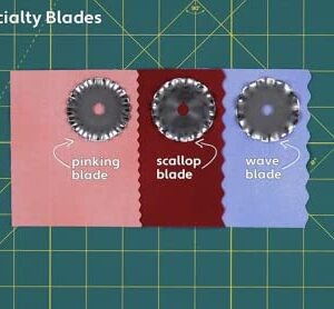 Olfa Rotary Blade Refill 45mm Pinking PIB45-1 (2-Pack)