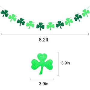 St Patricks Day Decorations Shamrock banner Decor Garland St. Patrick's Day Party Supplies