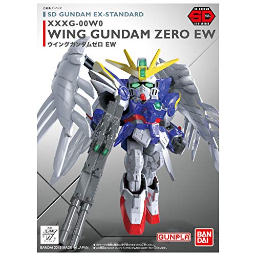 Bandai Gunpla Model Kit - Gundam - SD Gundam EX-Standard 004 Wing Gundam Zero (EW) - Built-in Robot - MK57600/5057600