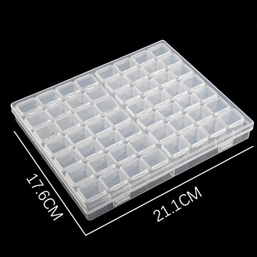 5D Diamond Painting Storage, Diamond Art Accessories Box, Jewelry Organizer Transparent Containers for Bead Crystal