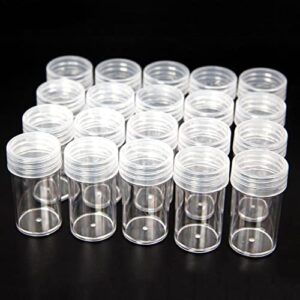 Transparent Diamond Painting Bottles, Bulk Storage Bottles Beads Organizers for Beads Seeds Nail Art Rhinestones