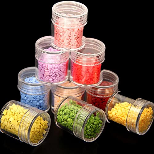 Transparent Diamond Painting Bottles, Bulk Storage Bottles Beads Organizers for Beads Seeds Nail Art Rhinestones