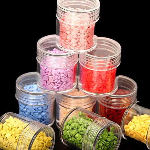 Transparent Diamond Painting Bottles, Bulk Storage Bottles Beads Organizers for Beads Seeds Nail Art Rhinestones