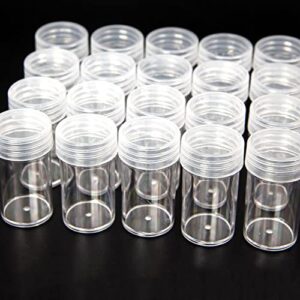 Transparent Diamond Painting Bottles, Bulk Storage Bottles Beads Organizers for Beads Seeds Nail Art Rhinestones