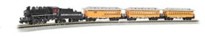 bachmann trains – durango & silverton ready to run electric train set – n scale