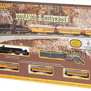 Bachmann Trains - Durango & Silverton Ready To Run Electric Train Set - N Scale