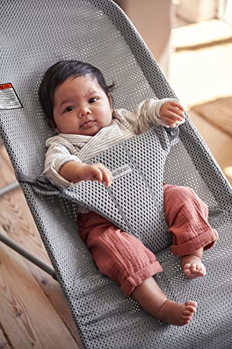 BabyBjörn Bouncer Bliss, Mesh, Gray