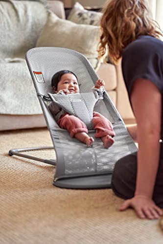 BabyBjörn Bouncer Bliss, Mesh, Gray