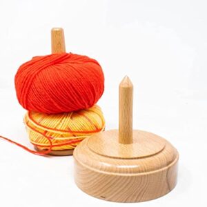 Sharvgun Wood Yarn Holder with Twirling Mechanism Classic