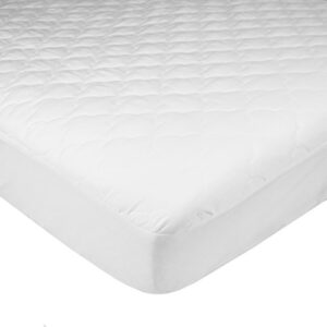 american baby company ultra soft waterproof fitted quilted mattress pad cover, pack n play playard