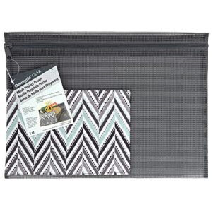 Dritz Omnigear Mesh Project Pouch, 9" by 13"