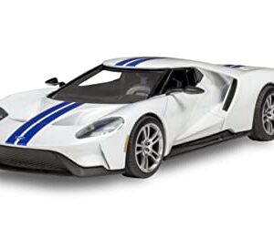 Revell 85-1235 2017 Ford GT Model Car Kit 1:24 Scale 27-Piece Skill Level 2 Plastic Easy-Click Model Building Kit, White