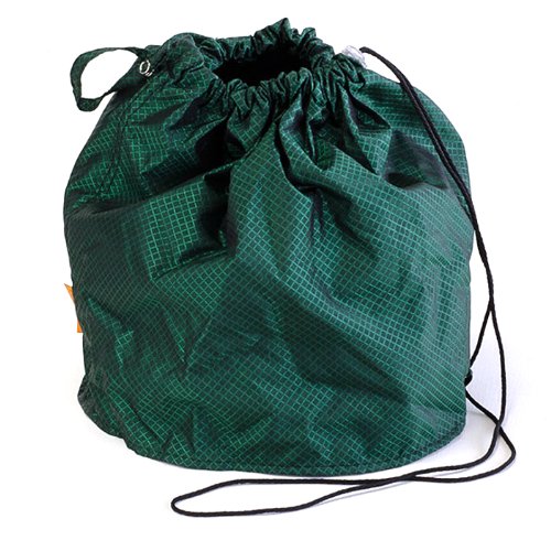 Emerald Green Jewel Small GoKnit Pouch Project Bag w/ Loop & Drawstring