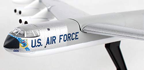 Daron Worldwide Trading Postage Stamp USAF B-52 Stratofortress 1/300 Silve Airplane Model