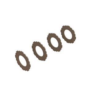 arrma slipper pad (4), ara310994, brown