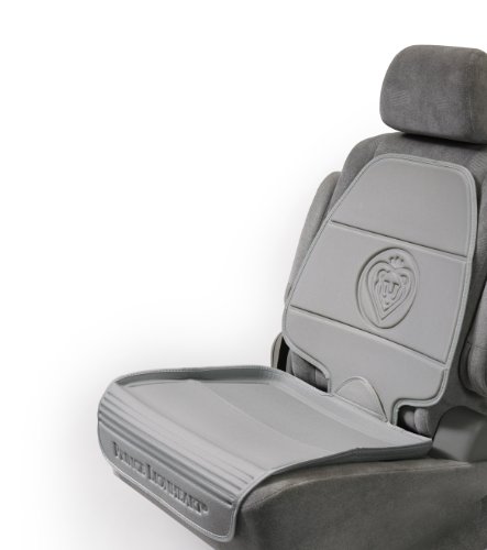 Prince Lionheart Car Seat Protector. The only 2 stage Seatsaver Designed with Thick padding, Nonabsorbent, waterproof, PVC foam material. Comparable with all baby and toddler car seats. (Grey)