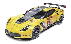 revell 85-4304 chevy corvette c7.r model car kit 1:25 scale 64-piece skill level 4 plastic model building kit , yellow