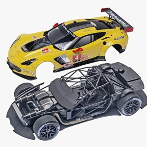 Revell 85-4304 Chevy Corvette C7.R Model Car Kit 1:25 Scale 64-Piece Skill Level 4 Plastic Model Building Kit , Yellow