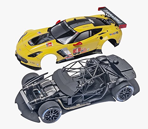 Revell 85-4304 Chevy Corvette C7.R Model Car Kit 1:25 Scale 64-Piece Skill Level 4 Plastic Model Building Kit , Yellow