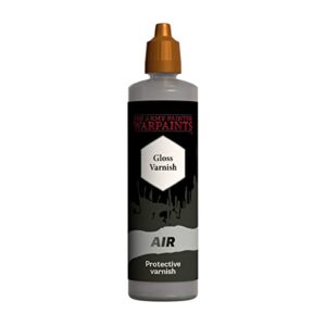 the army painter warpaints air airbrush gloss varnish 18ml acrylic paint for airbrush, wargaming and modelling