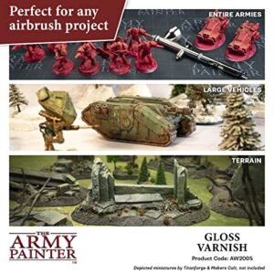 The Army Painter Warpaints Air Airbrush Gloss Varnish 18ml Acrylic Paint for Airbrush, Wargaming and Modelling