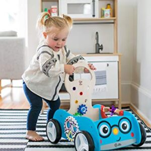 Baby Einstein Discovery Buggy Wooden Activity Walker & Wagon, Ages 12 Months +