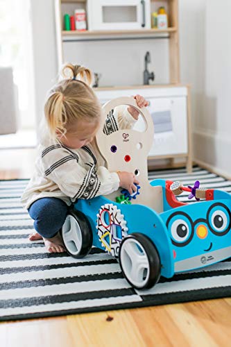 Baby Einstein Discovery Buggy Wooden Activity Walker & Wagon, Ages 12 Months +