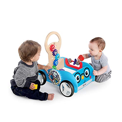 Baby Einstein Discovery Buggy Wooden Activity Walker & Wagon, Ages 12 Months +