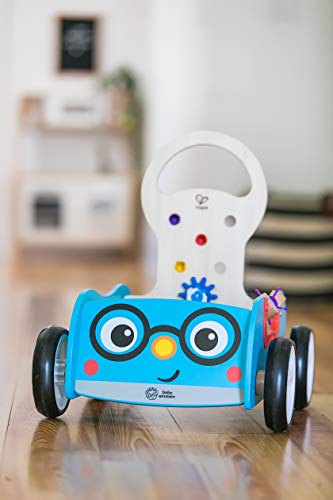 Baby Einstein Discovery Buggy Wooden Activity Walker & Wagon, Ages 12 Months +