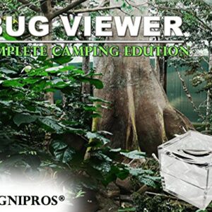 MagniPros Pack of 3 Magnifier Box Bug Viewer Magnifies up to 5X(500%) with Crystal Clear Image