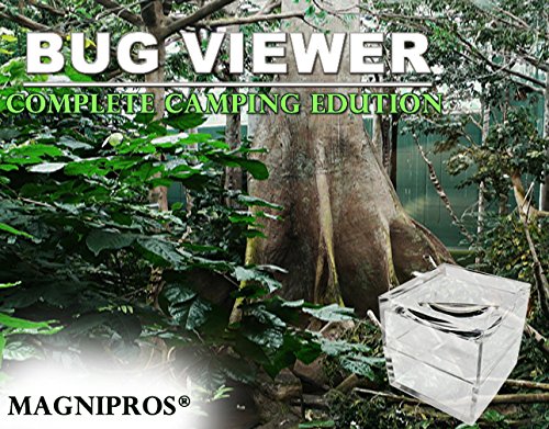 MagniPros Pack of 3 Magnifier Box Bug Viewer Magnifies up to 5X(500%) with Crystal Clear Image