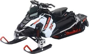 new ray 57783 “polaris 800 switchback model snowmobile white, 1/16 scale model