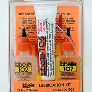 Labelle is Best Lubricant for All Expensive DCC HO,O, Lionel, S and Garden Railway Scale Model Trains