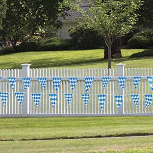 118ft Oktoberfest Pennant Banner- Double Side Oktoberfest Bavarian Flags- Oktoberfest Decorations- Oktoberfest Pennant Banner- Oktoberfest Party Supplies- Bavarian Beer Festival Outdoor Indoor Decor