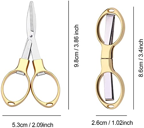 Folding scissors,safe portable scissors,mini scissors,stainless steel telescopic cutter,outdoor fishing home fishing gear portable manicure paper cutting manual