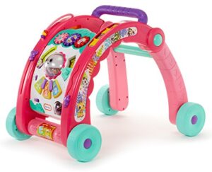 little tikes 3-in-1 activity walker – pink