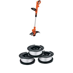 black+decker string trimmer with trimmer line, 30-foot, 0.065-inch (besta510 & af-100-3zp)