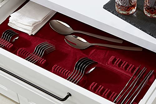 Rayen 6314 Drawer Organizer, Red