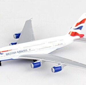 Daron Worldwide Trading RT6008 British Airways A380 Single Plane, White