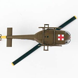 Daron Worldwide Trading Postage Stamp UH-1 Huey MEDEVAC US Army Vehicle (1/87 Scale)