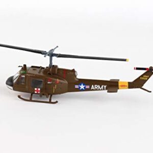 Daron Worldwide Trading Postage Stamp UH-1 Huey MEDEVAC US Army Vehicle (1/87 Scale)