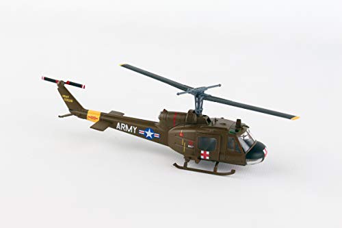 Daron Worldwide Trading Postage Stamp UH-1 Huey MEDEVAC US Army Vehicle (1/87 Scale)