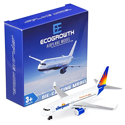 EcoGrowth Model Planes Allegiant Airplane Model Airplane Toy Plane Aircraft Model for Collection & Gifts