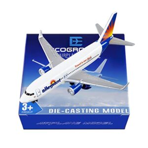 EcoGrowth Model Planes Allegiant Airplane Model Airplane Toy Plane Aircraft Model for Collection & Gifts