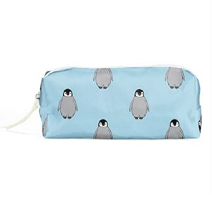 pencil pouch pencil case pencil bag pen case pouch box organizer for teen girls boys school students men women waterproof zipper pouch for office supplies makeup, penguin gifts for penguin lovers