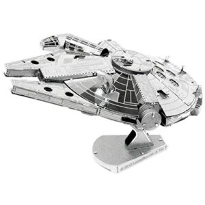 metal earth star wars millennium falcon 3d metal model kit fascinations