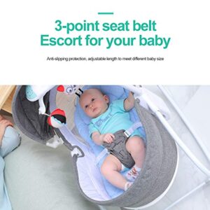 Vannetgo 3-in-1 Baby Bouncers, Can sit and Lie Down, Brilliant Bouncer,Rocking Bouncer, Soothing Vibration, 3rd Gear Adjustment, Suitable for Babies Boys/Babies Girls/Newborns Baby